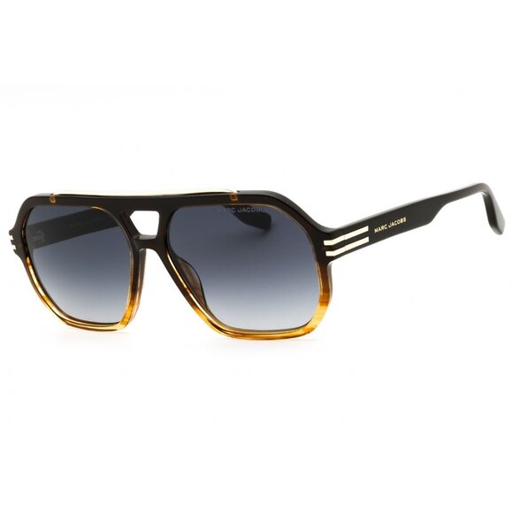 Marc Jacobs | Accessories | A6 Marc Jacobs Square Sunglasses Black Grey ...
